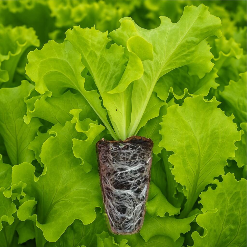 Lechuga Verde Crespa (V) (Crecimiento rápido) - Agriplant